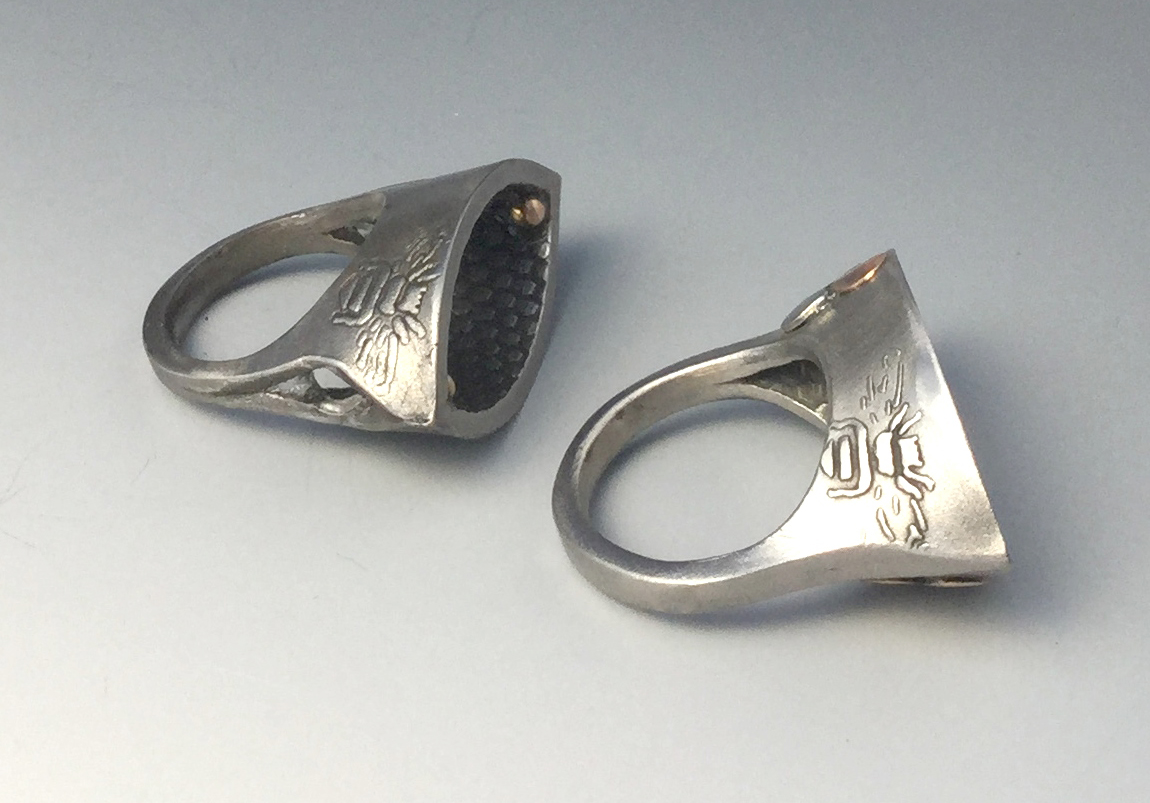 Learn to make these unique Open Design Metal Clay Rings - Craftcast