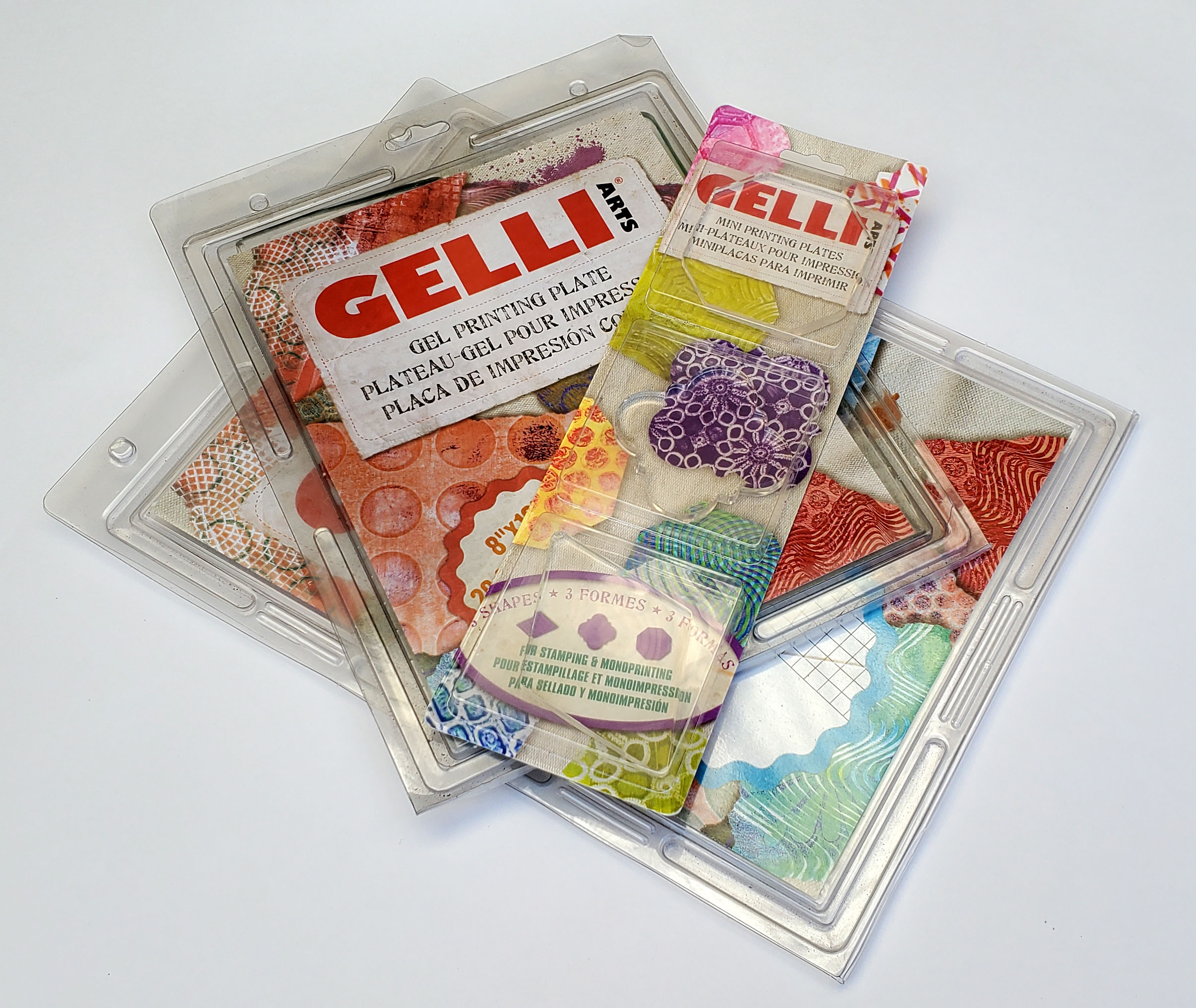 Gelli® Plate Printing on Polymer Clay - Craftcast