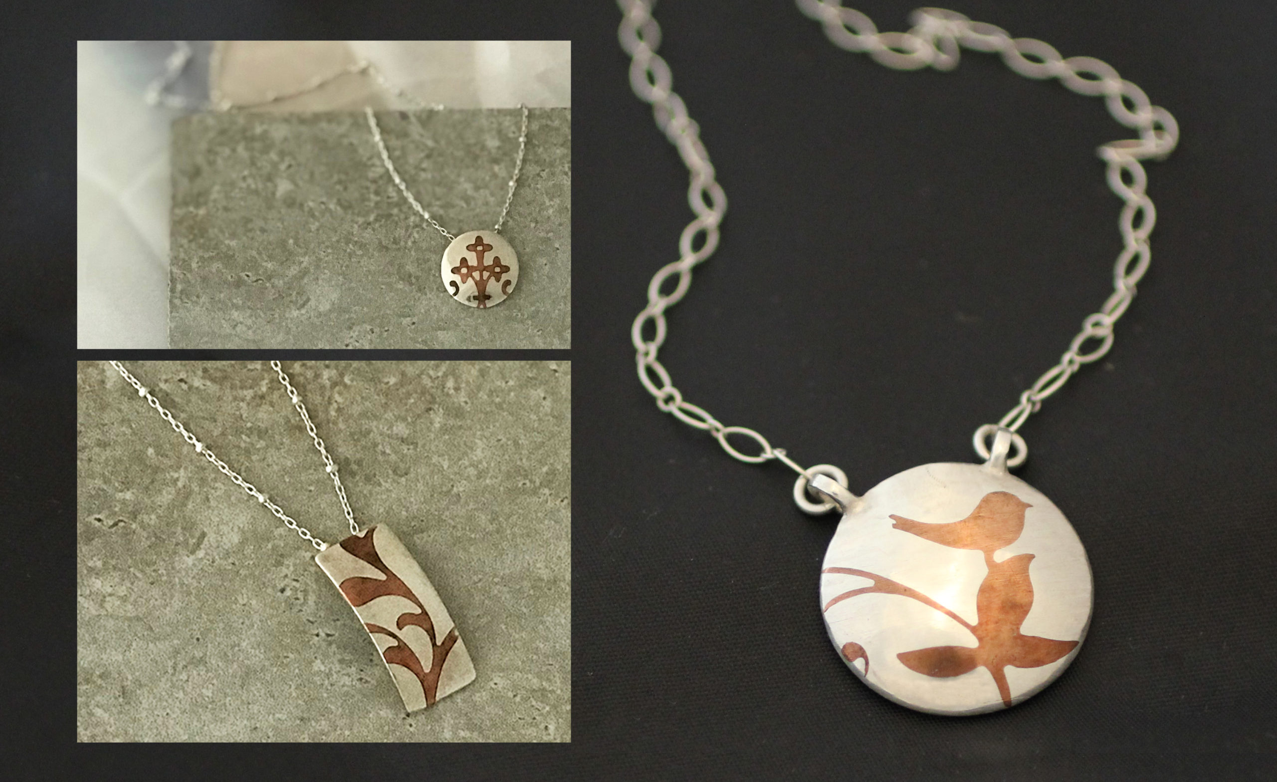 Mixed Metal Pendant: Learn to Create and Inlay a Copper Design in Fine ...