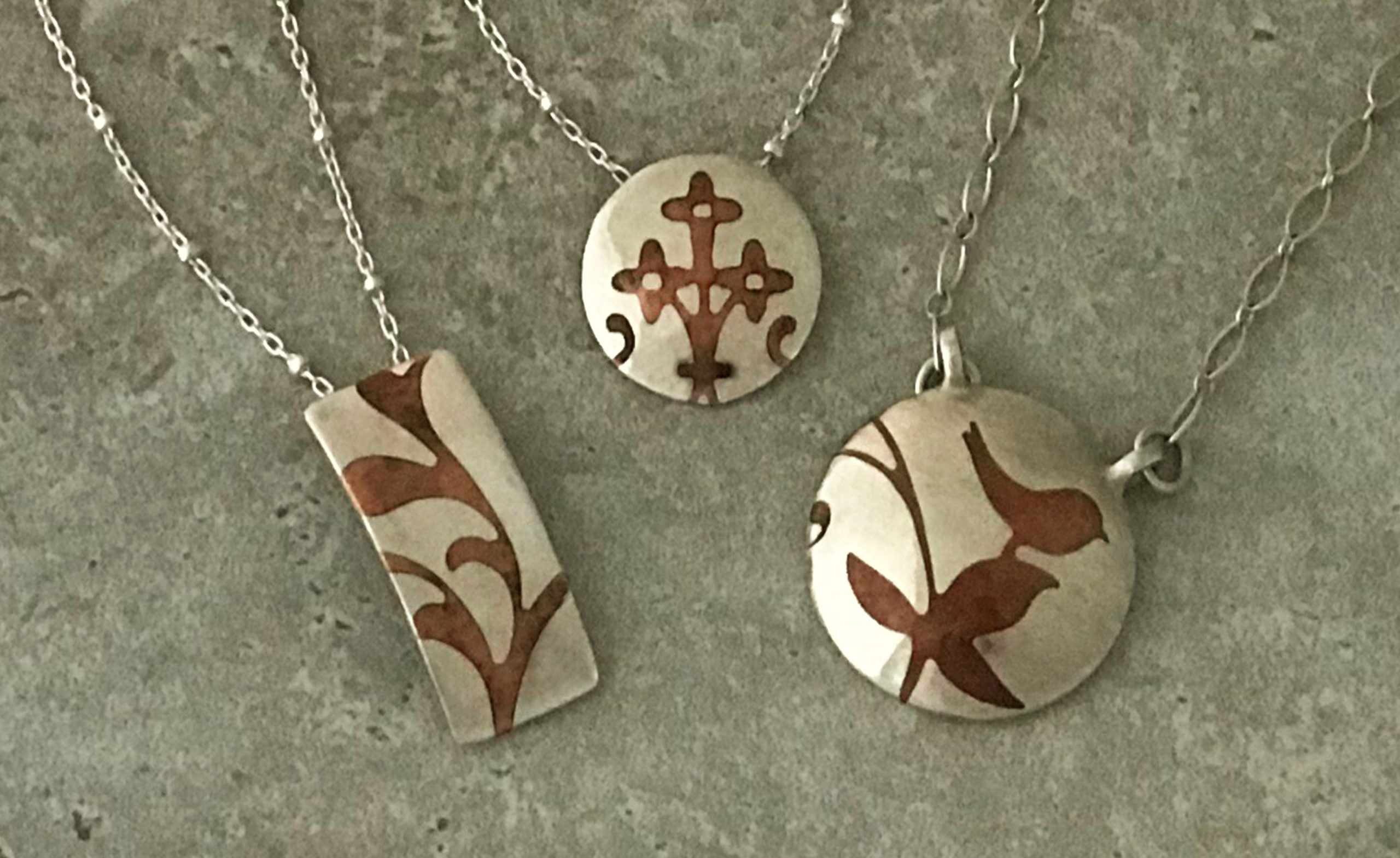 Mixed Metal Pendant: Learn to Create and Inlay a Copper Design in Fine ...