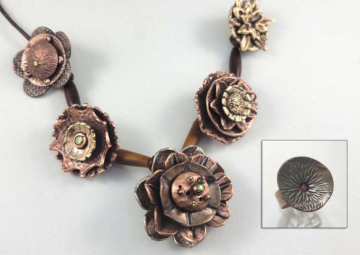 Make a Metal Clay Garden Necklace - Craftcast